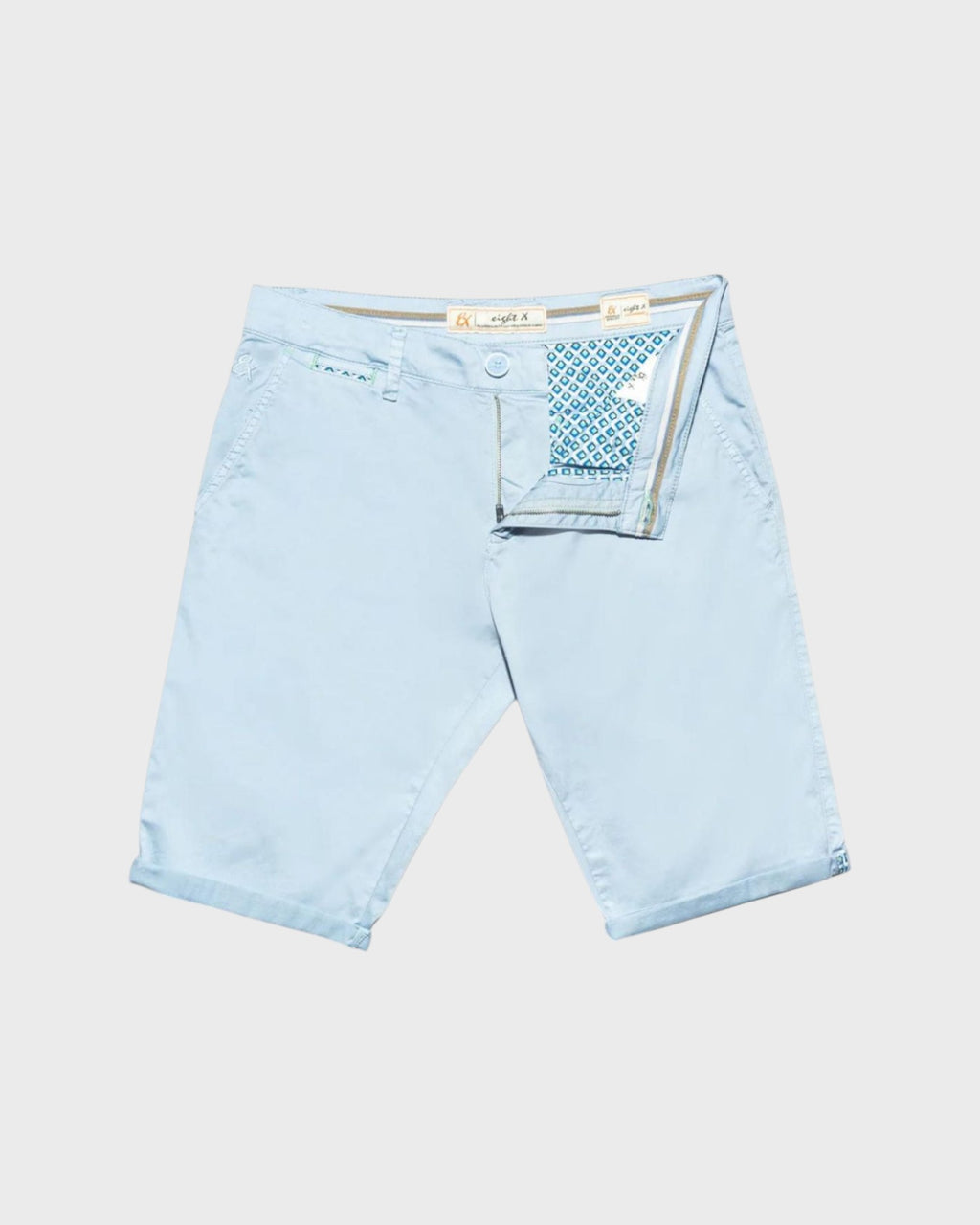Regalia Chino Short - Light Blue – Zafiro Clothing